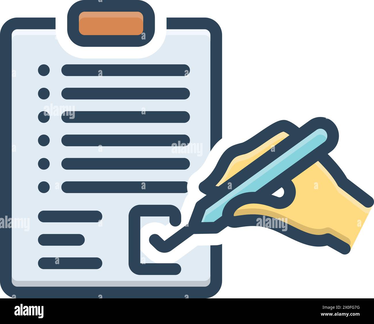 Icon for correct, document Stock Vector Image & Art - Alamy