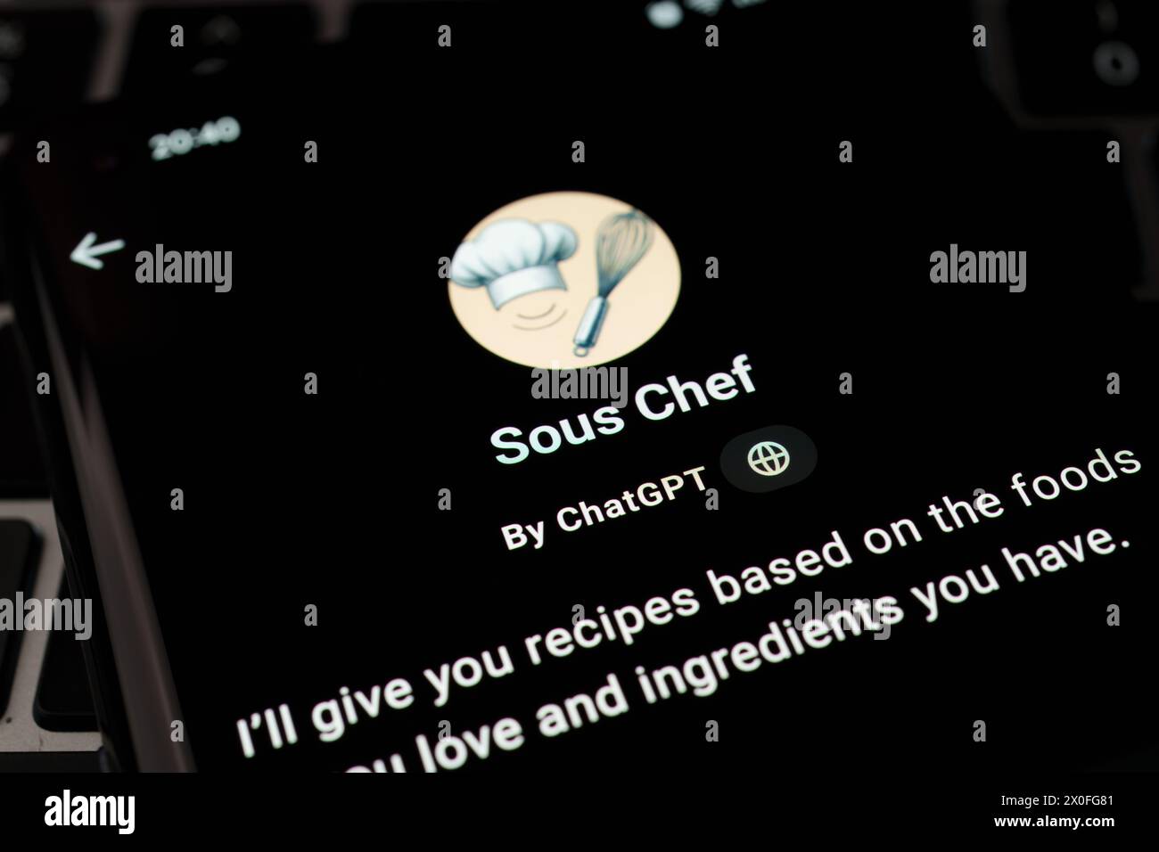 Custom chef logo hi-res stock photography and images - Alamy