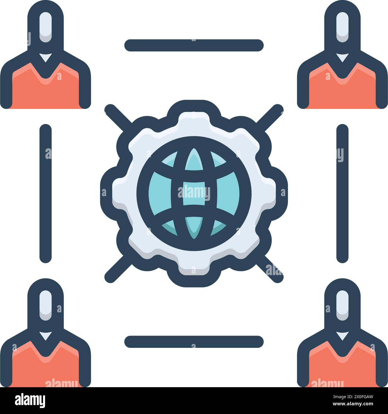 Outsourcing Stock Vector Images - Alamy