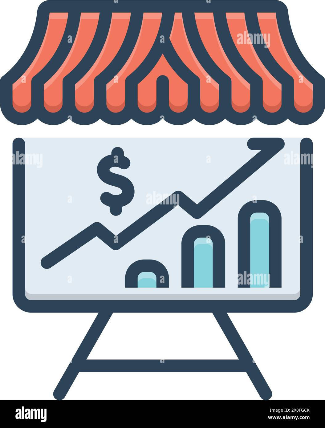 Icon for sales, increase Stock Vector Image & Art - Alamy