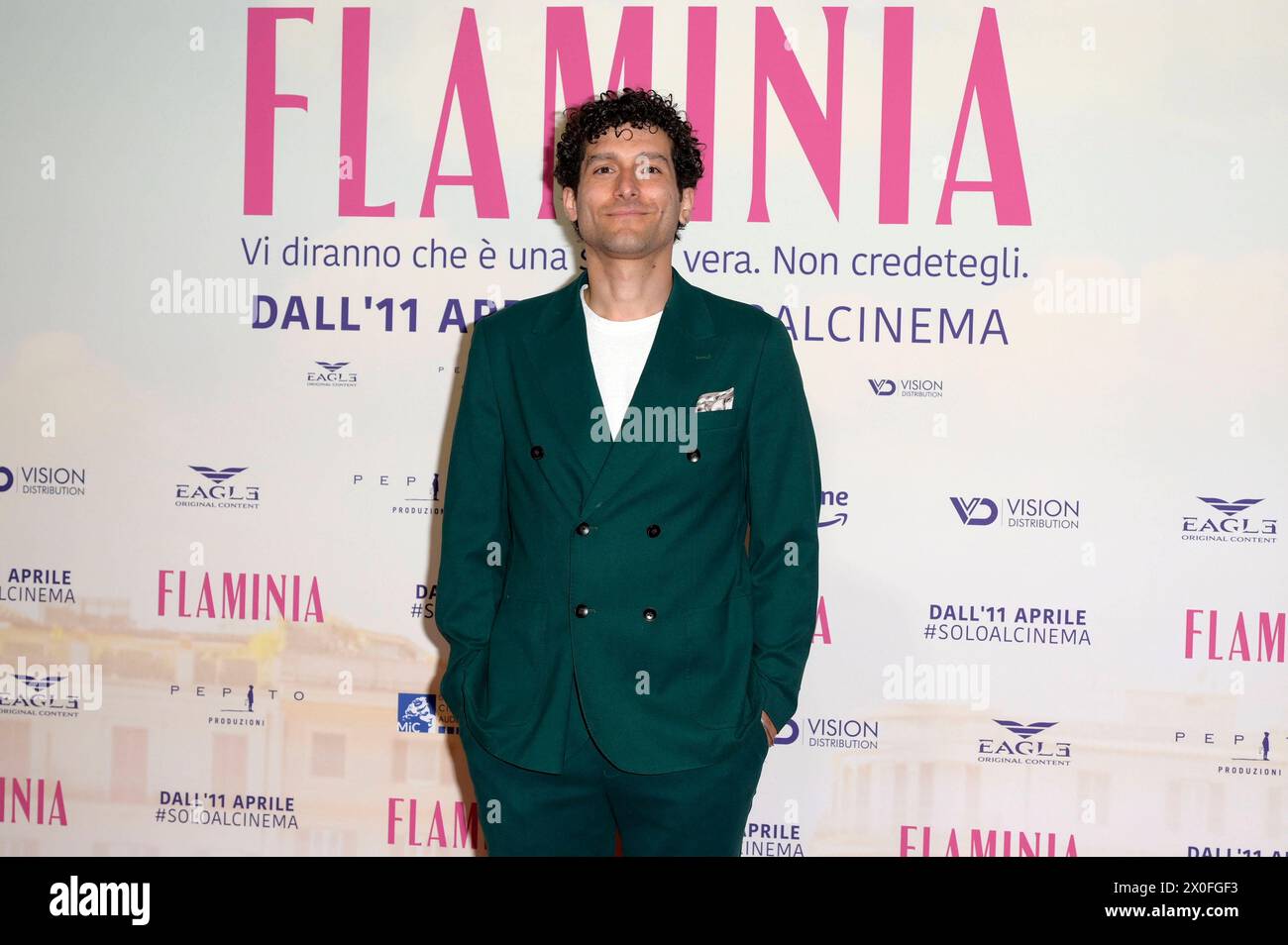 Fabrizio Colica bei der Premiere des Kinofilms Flaminia in Cinema ...