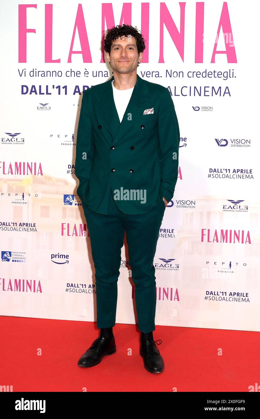 Fabrizio Colica bei der Premiere des Kinofilms Flaminia in Cinema ...