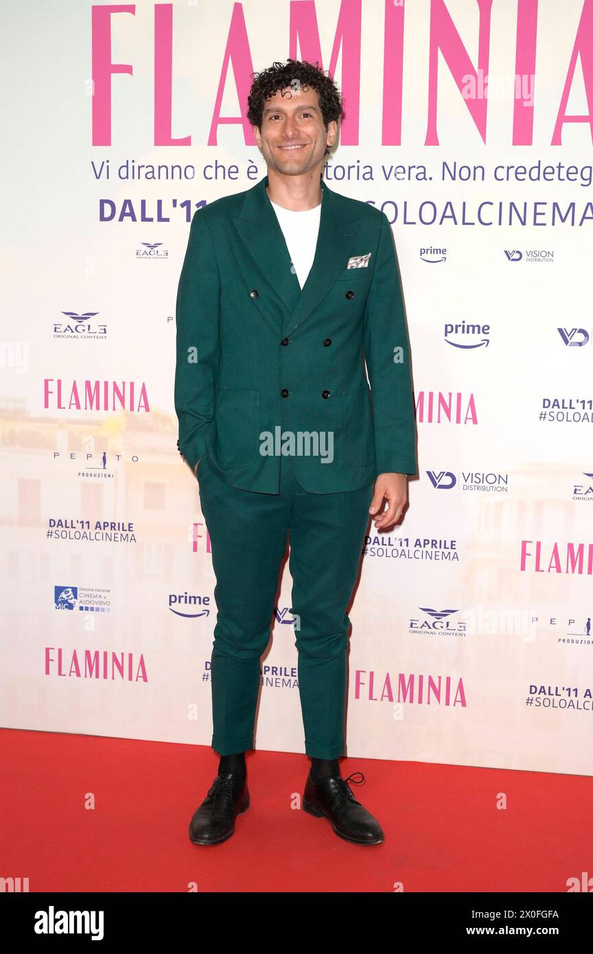Fabrizio Colica bei der Premiere des Kinofilms Flaminia in Cinema ...