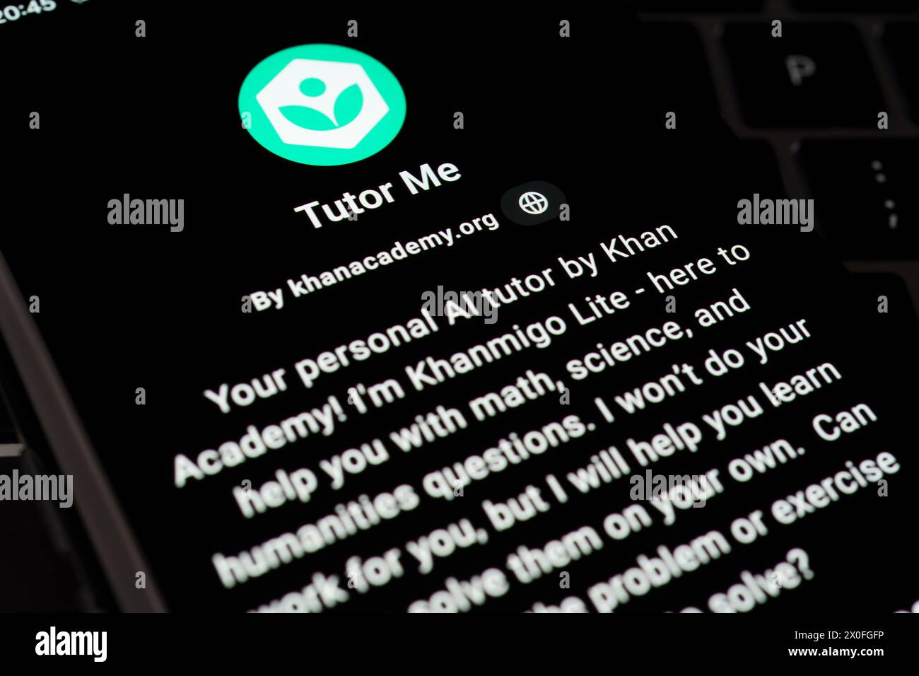 Ai language tutor hi-res stock photography and images - Alamy