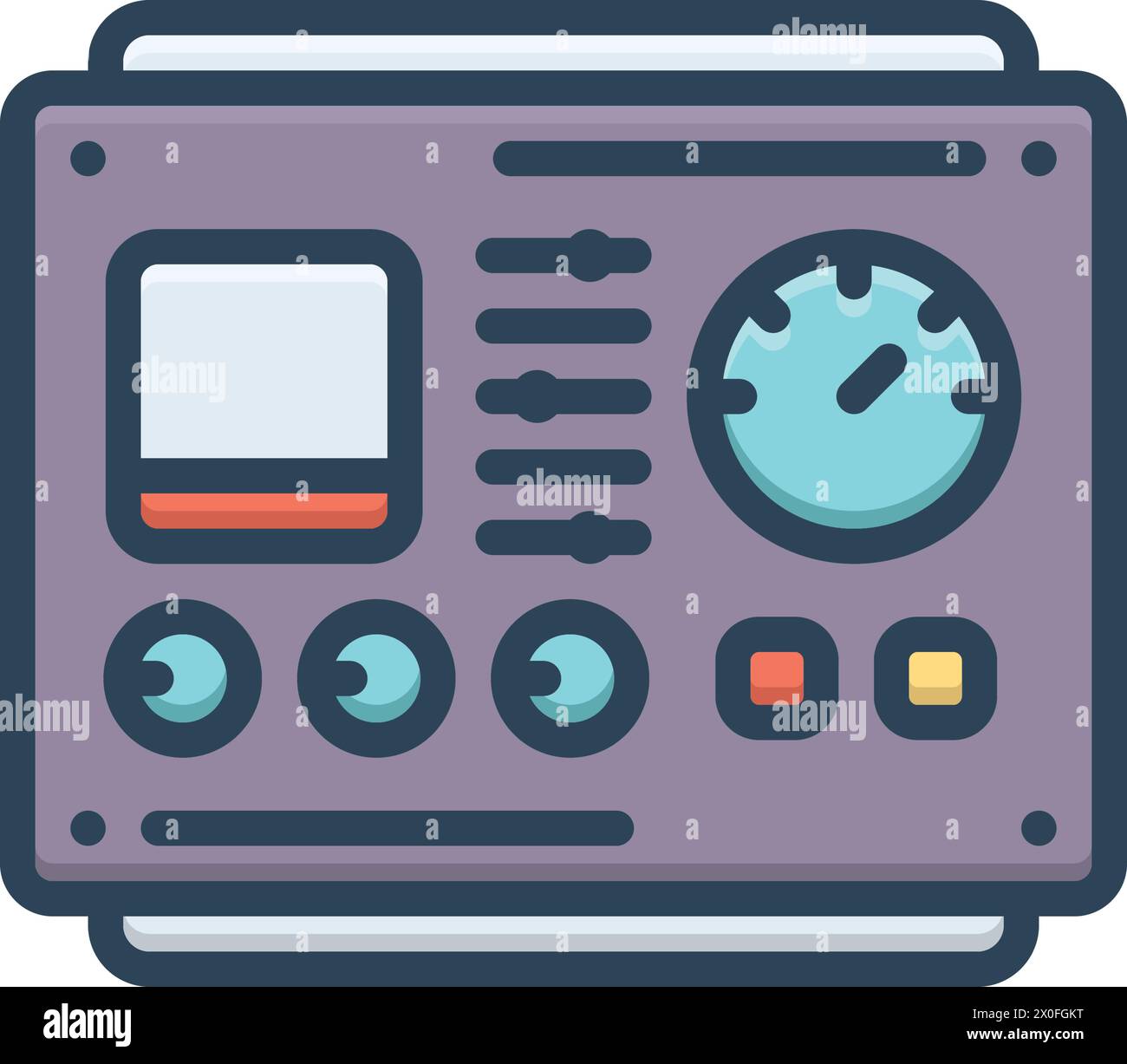 Icon for control panel, control Stock Vector Image & Art - Alamy