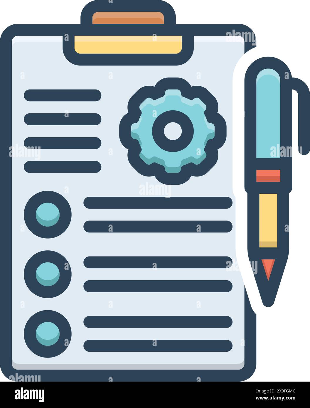 Icon for requirements, paperwork Stock Vector Image & Art - Alamy