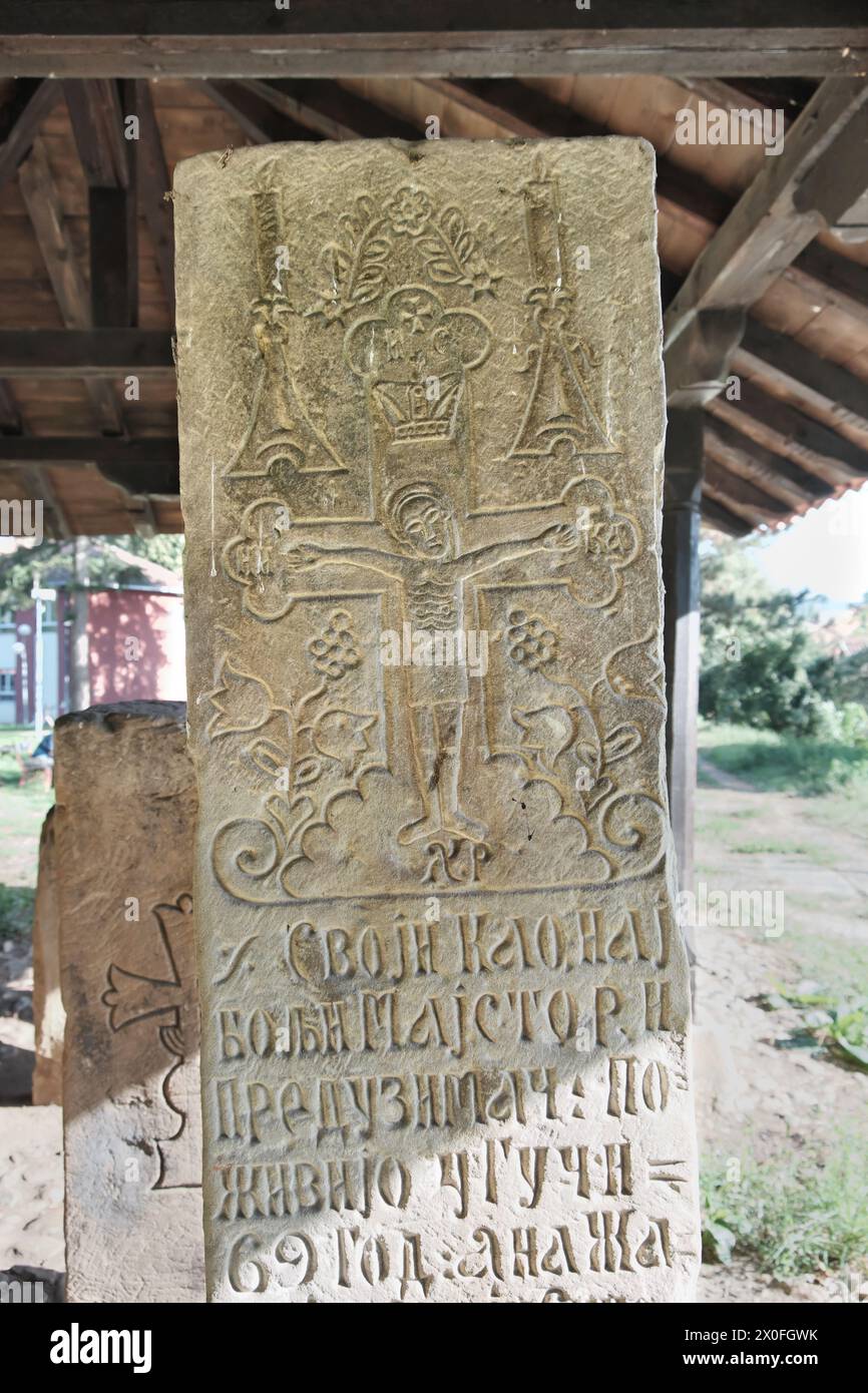"Lapidarium" is a open-air museum of tombstones and roadside stone ...