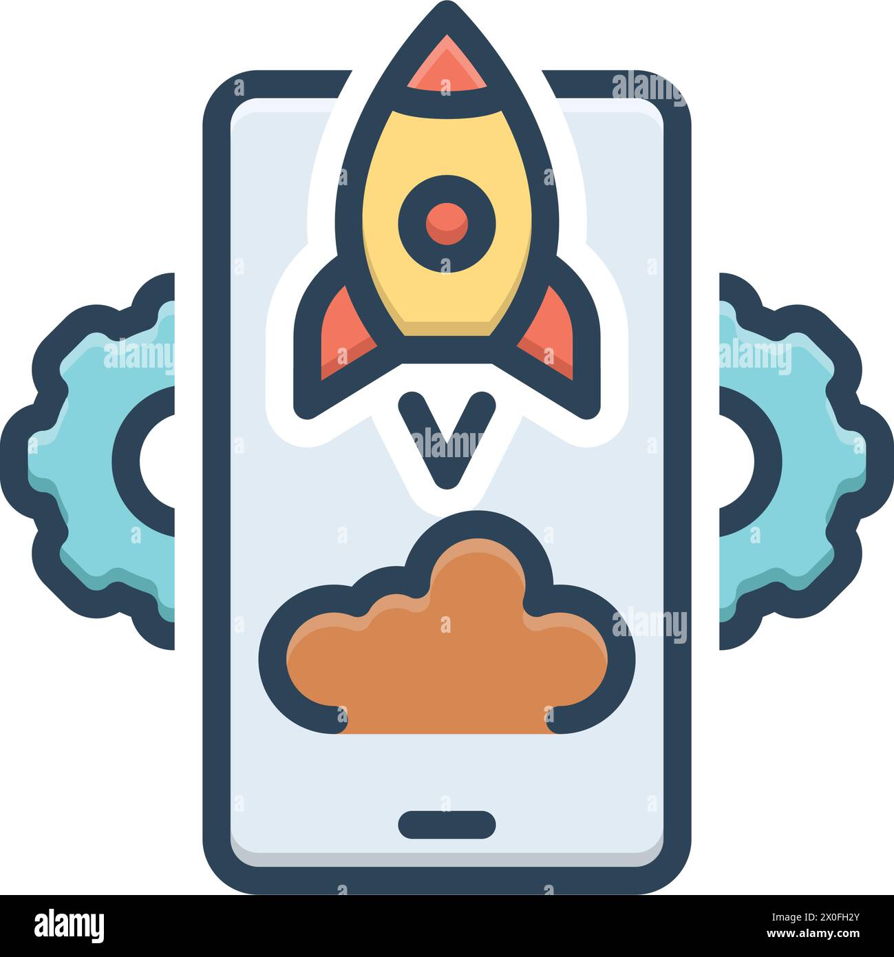 Icon for optimization, mobile Stock Vector Image & Art - Alamy