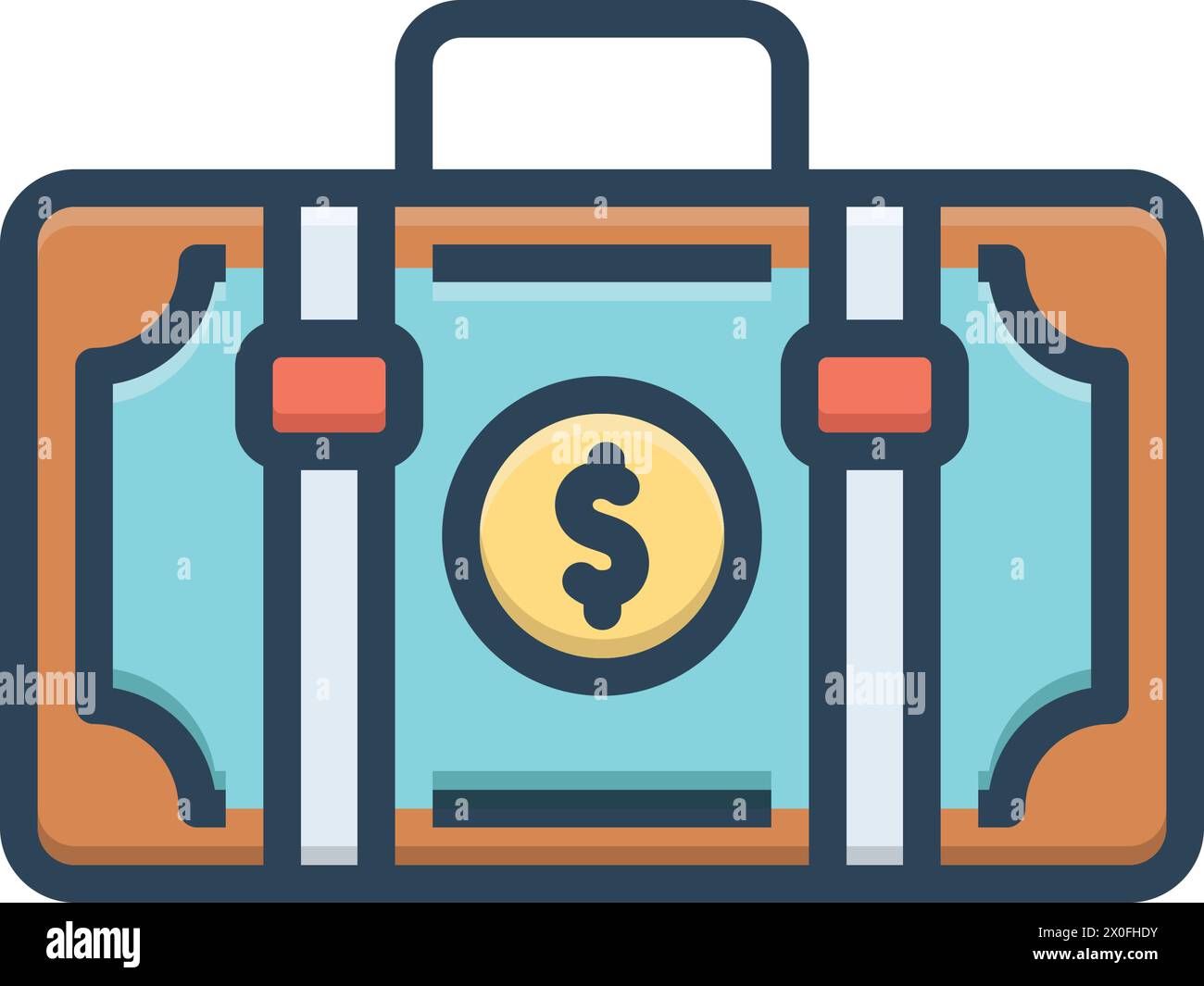 Budget case logo Stock Vector Images - Alamy