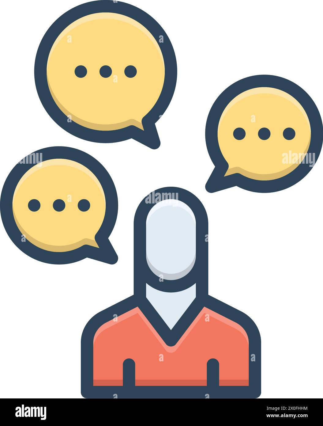 Icon for dialog, dialogue Stock Vector Image & Art - Alamy