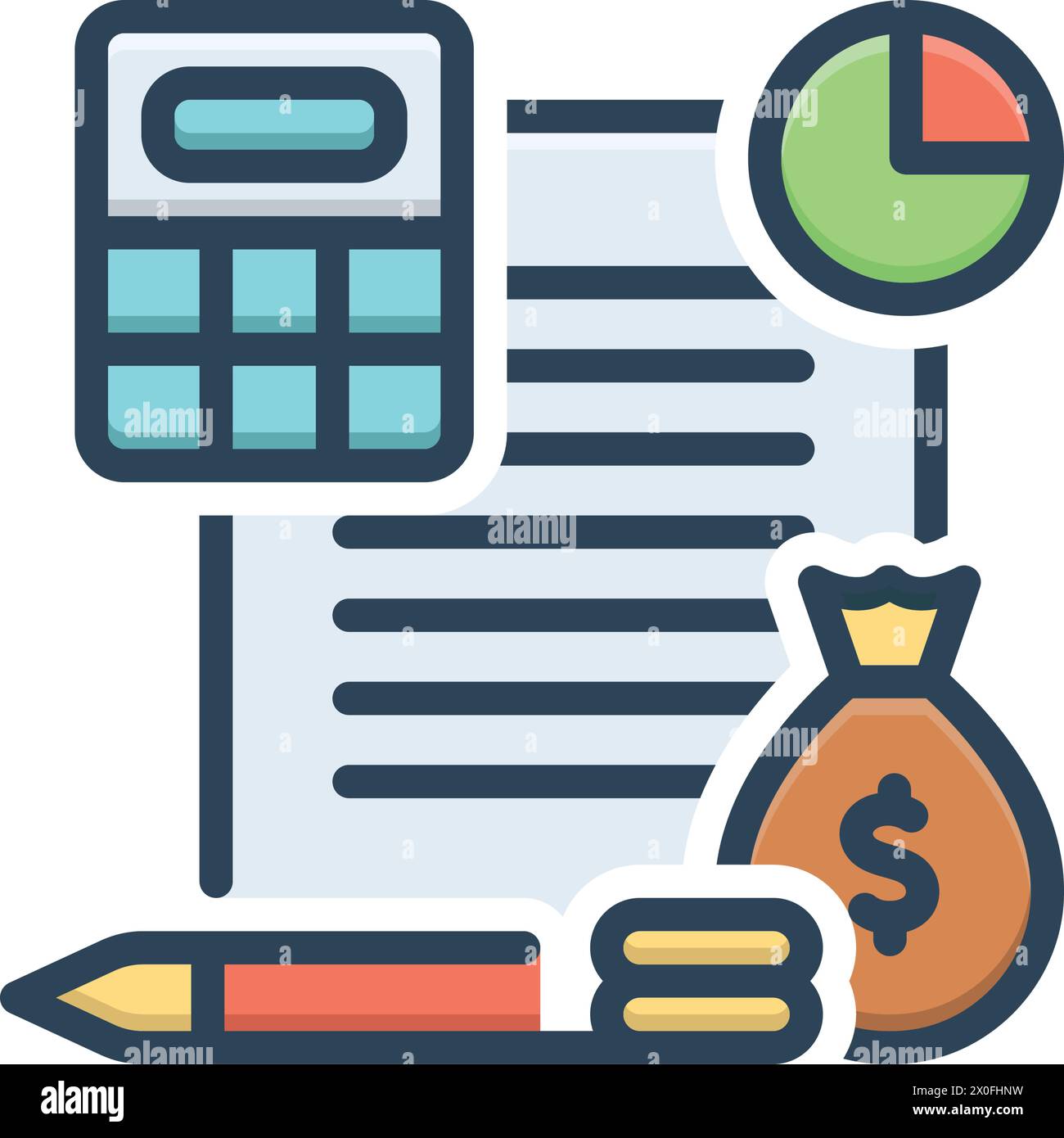 Icon for budget, money Stock Vector Image & Art - Alamy
