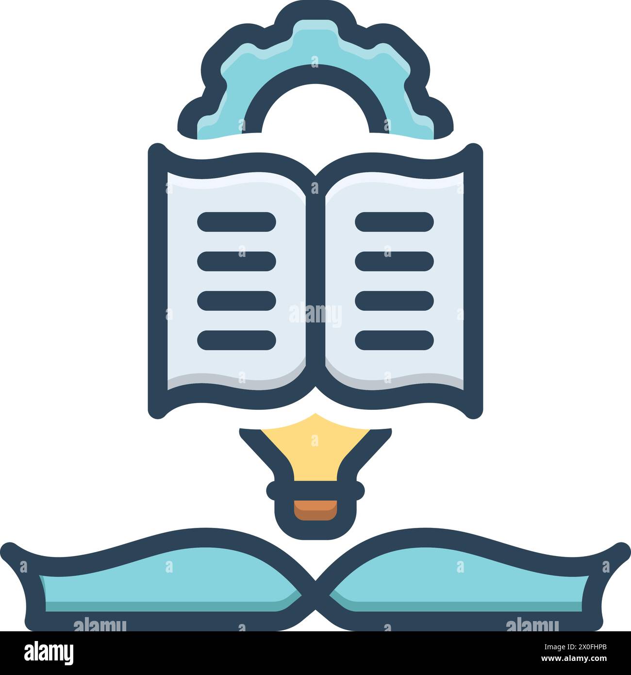 Icon for novel invention, novel Stock Vector Image & Art - Alamy