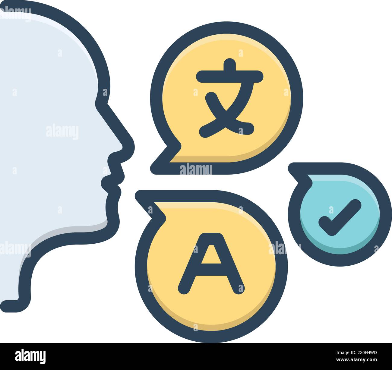 Pronunciation Cut Out Stock Images & Pictures - Alamy