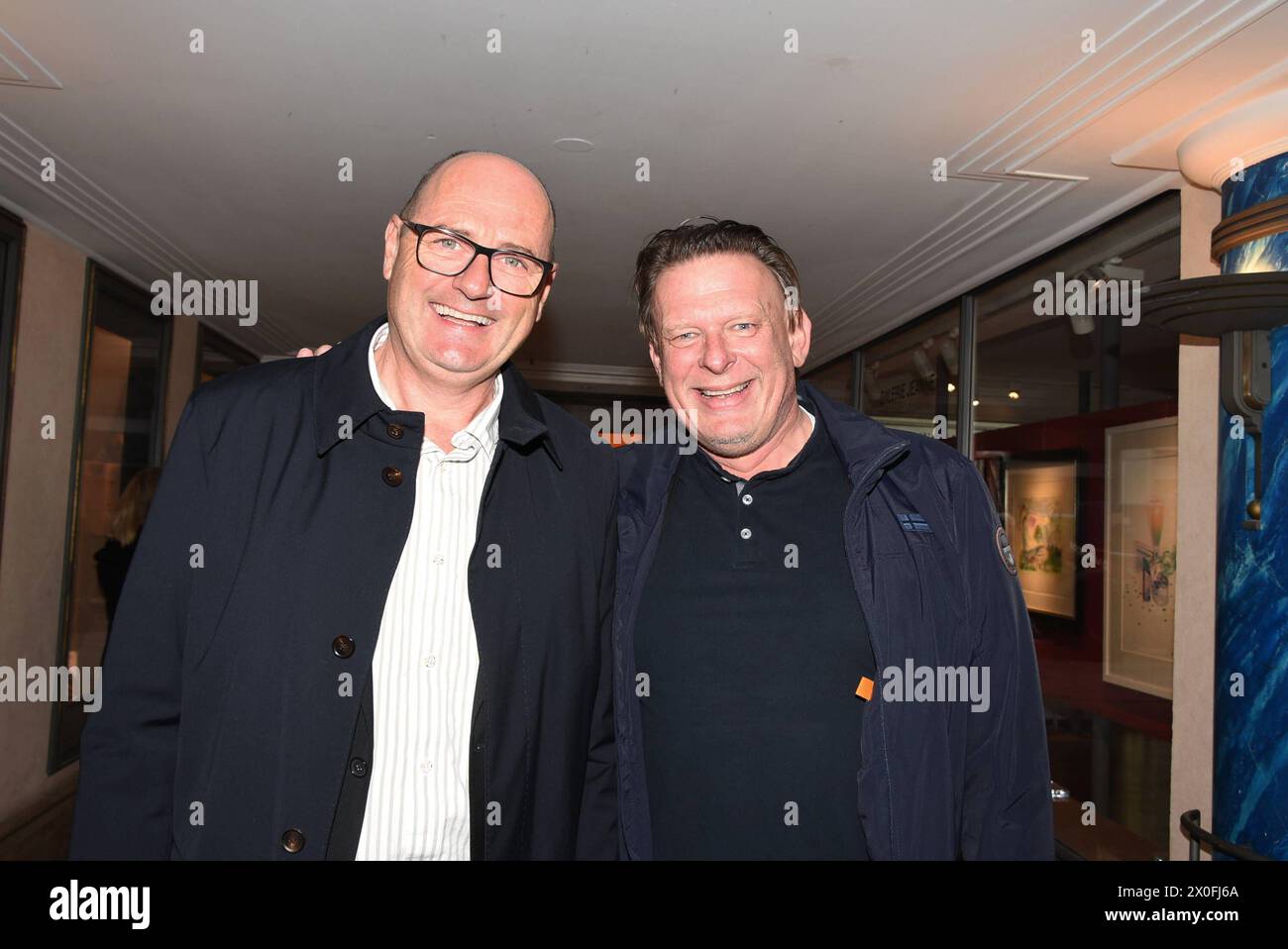 Bernhard Ulrich Schauspieler Fritz Scheuermann Schauspieler Muenchen 11.04.2024 Theater Kleine ...