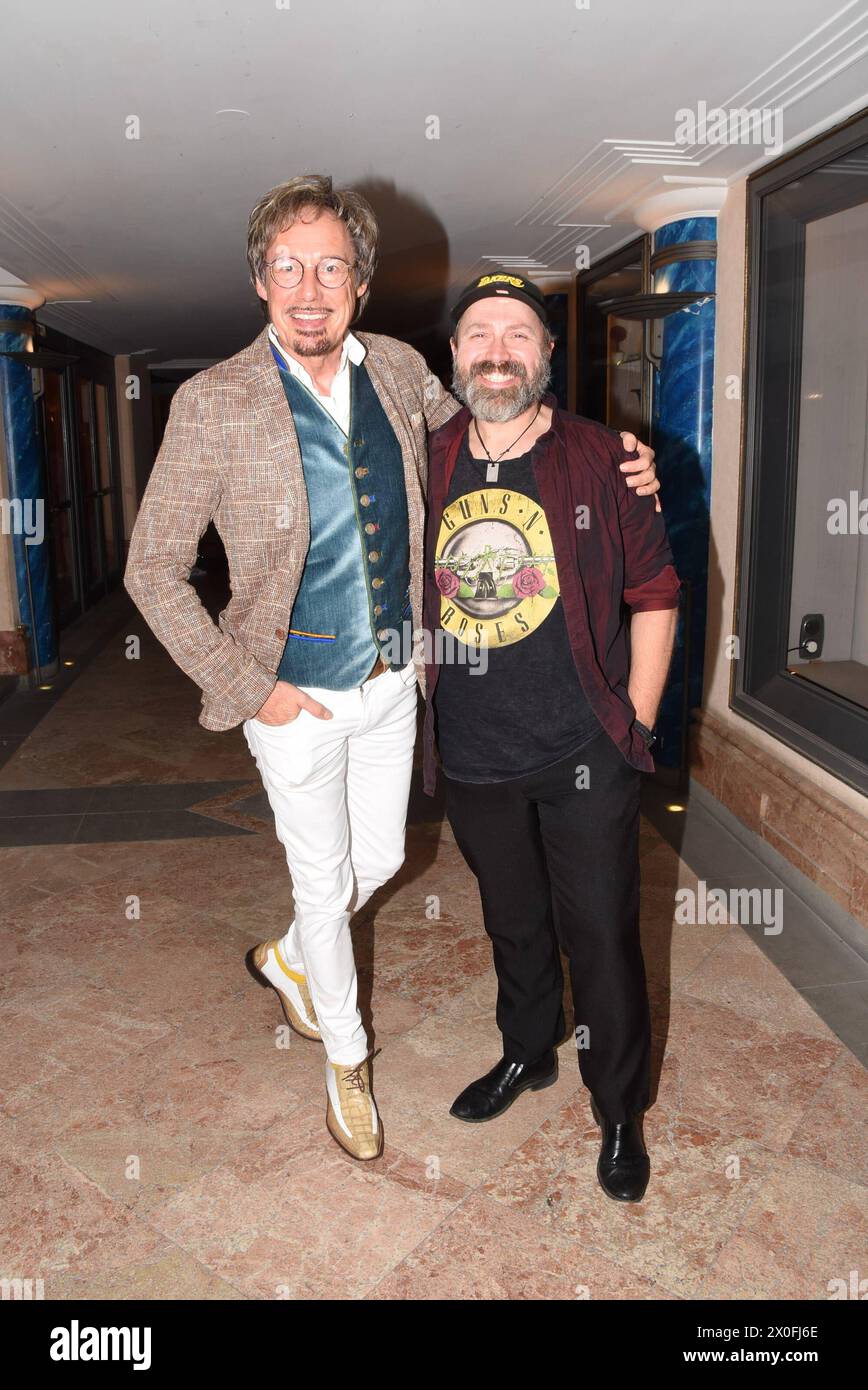 Stefan von Heyden Adam Jaskolka Schauspieler Muenchen 11.04.2024 Theater Kleine Komoedie Bay Hof ...