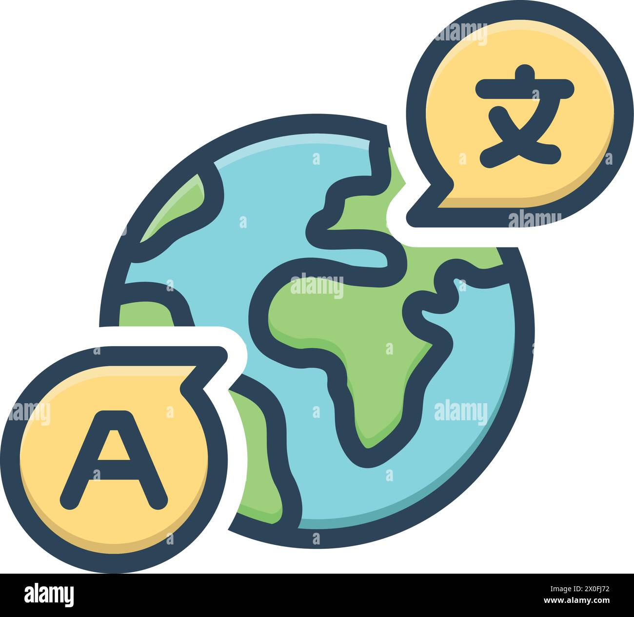 Icon for foreign language, language Stock Vector Image & Art - Alamy