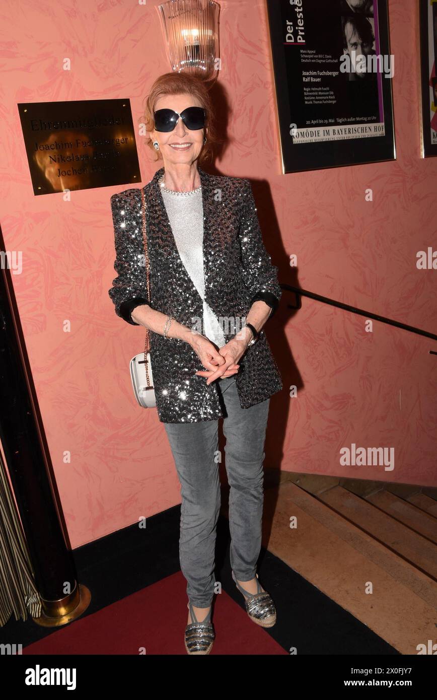 Jutta Kammann Schauspielerin Muenchen 11.04.2024 Theater Kleine ...