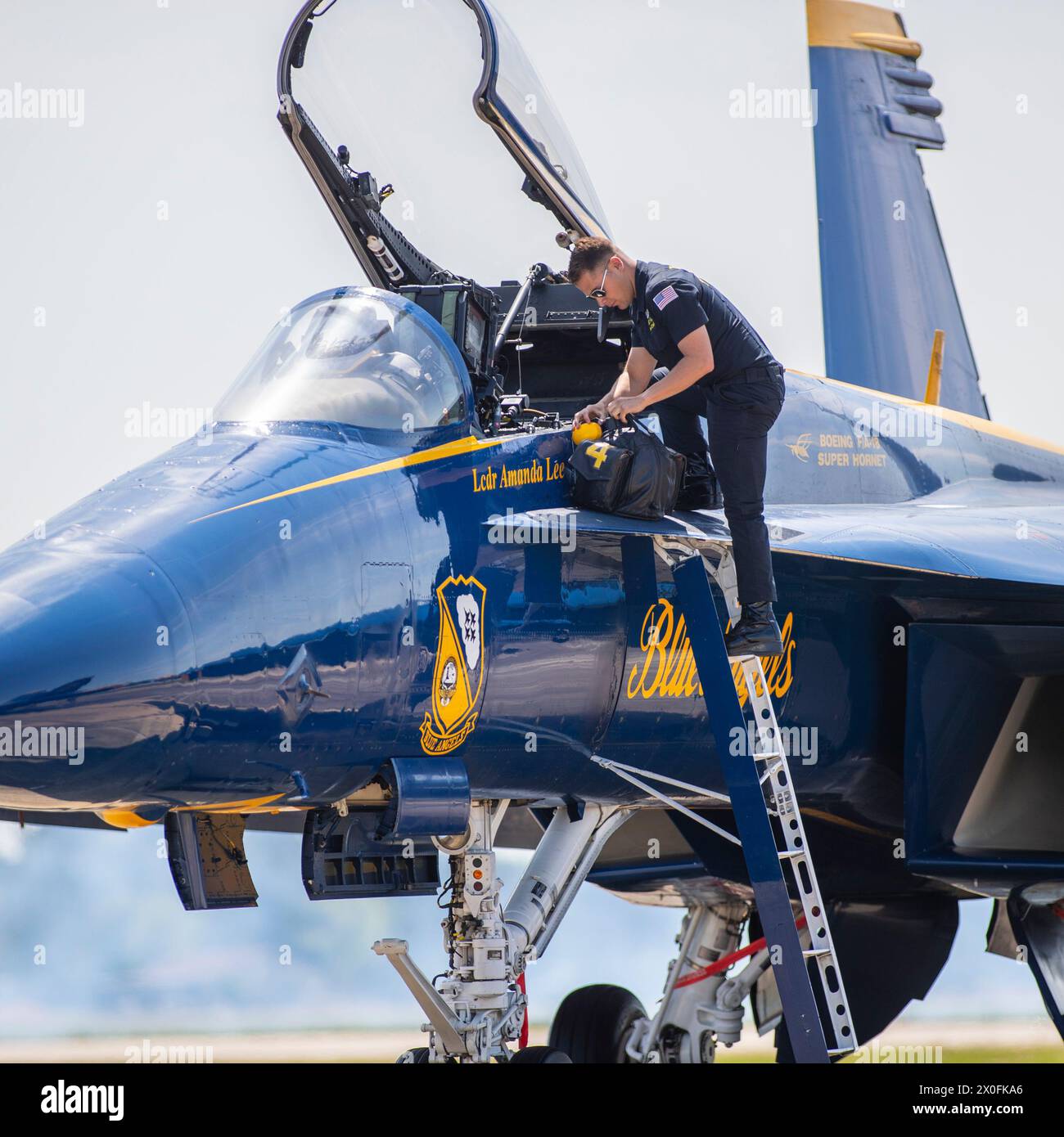 U.S. 07th Apr, 2024. Navy Flight Demonstration Squadron Blue Angels ...