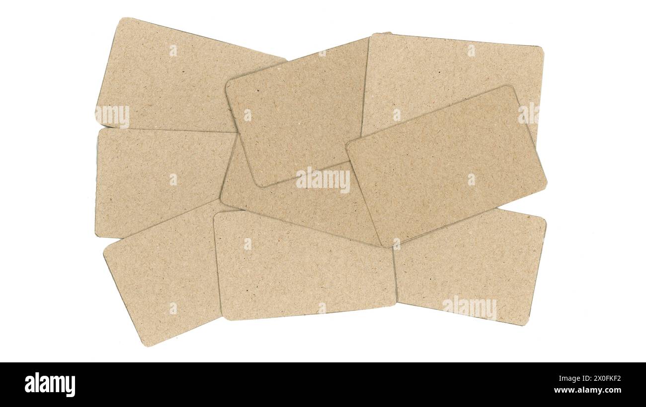 blank cardboard tags useful as a background Stock Photo - Alamy