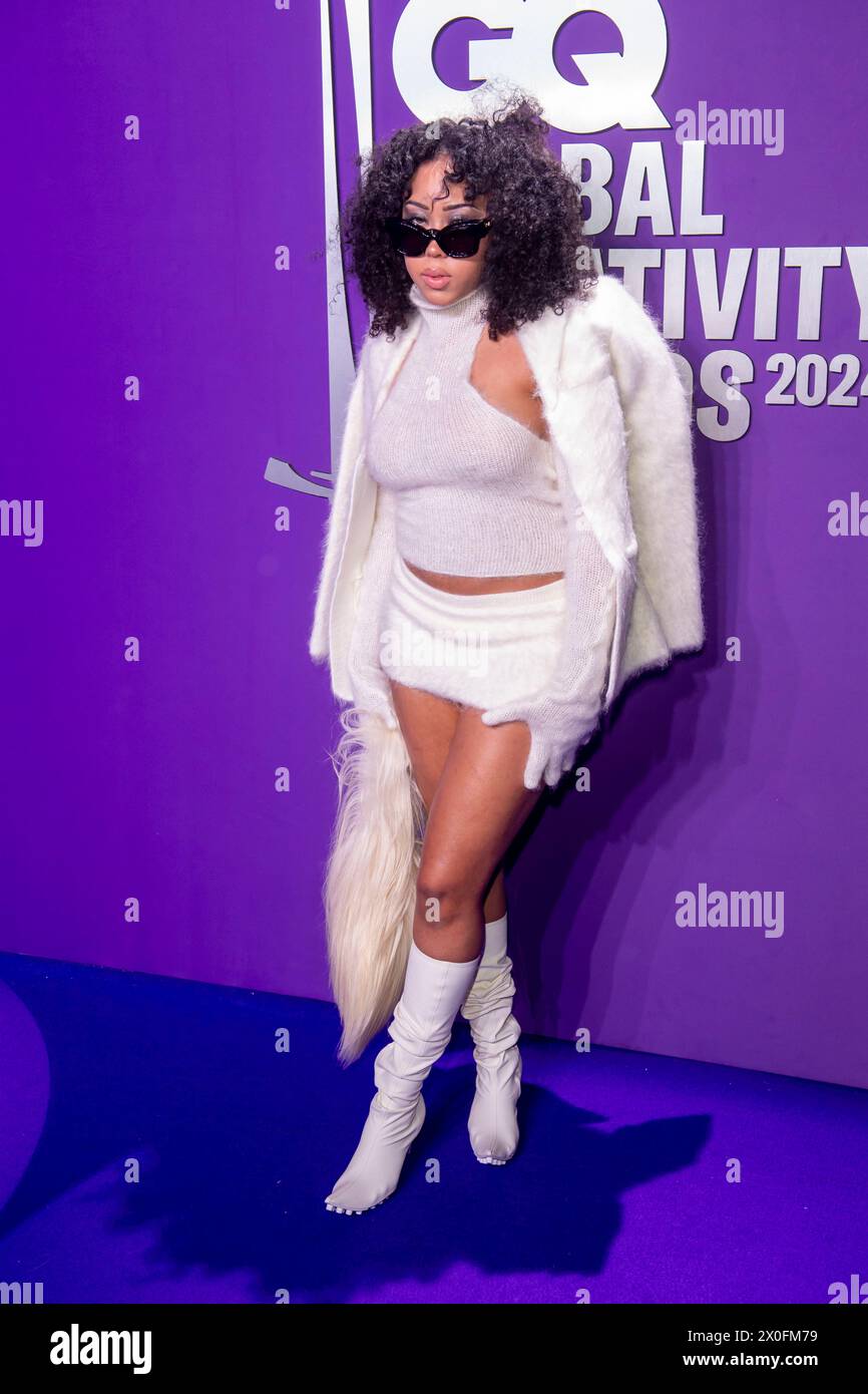 NEW YORK, NEW YORK - APRIL 11: Puma Sabti Curry attends the 2024 GQ ...