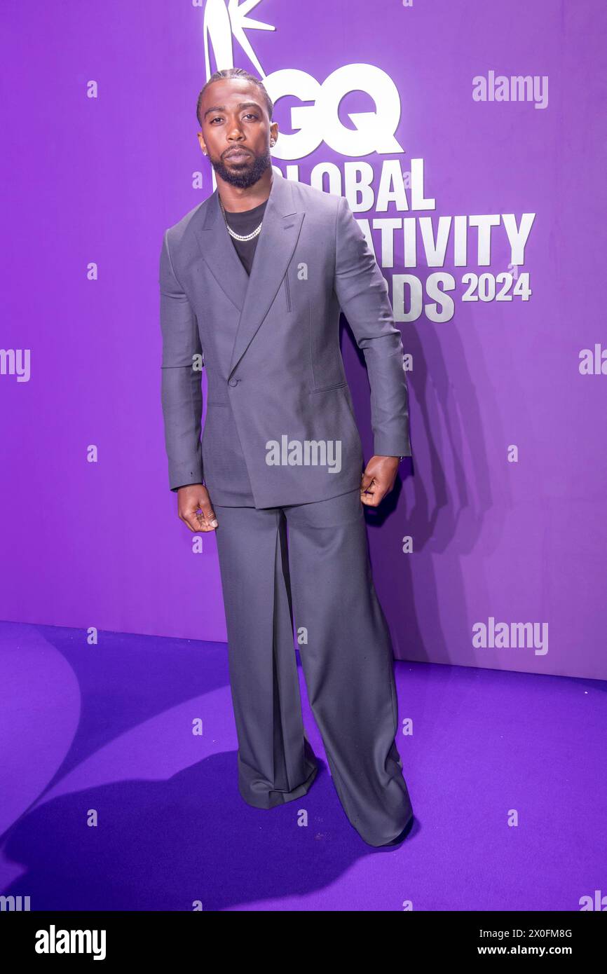 NEW YORK, NEW YORK - APRIL 11: Tyrod Taylor attends the 2024 GQ Creativity Awards at WSA on ...