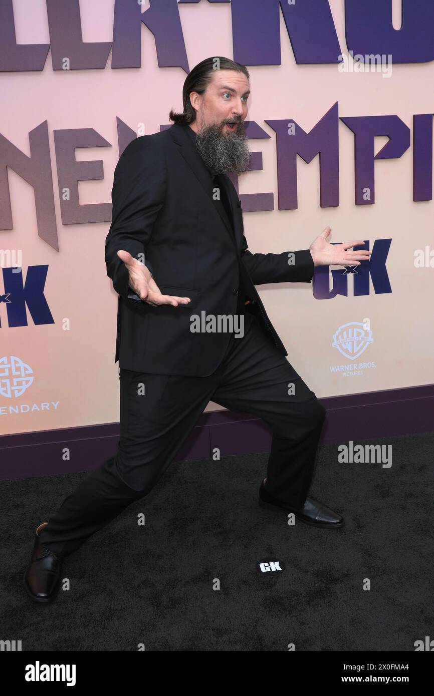 LOS ANGELES - MAR 24: Adam Wingard at the "Godzilla x Kong: The New ...