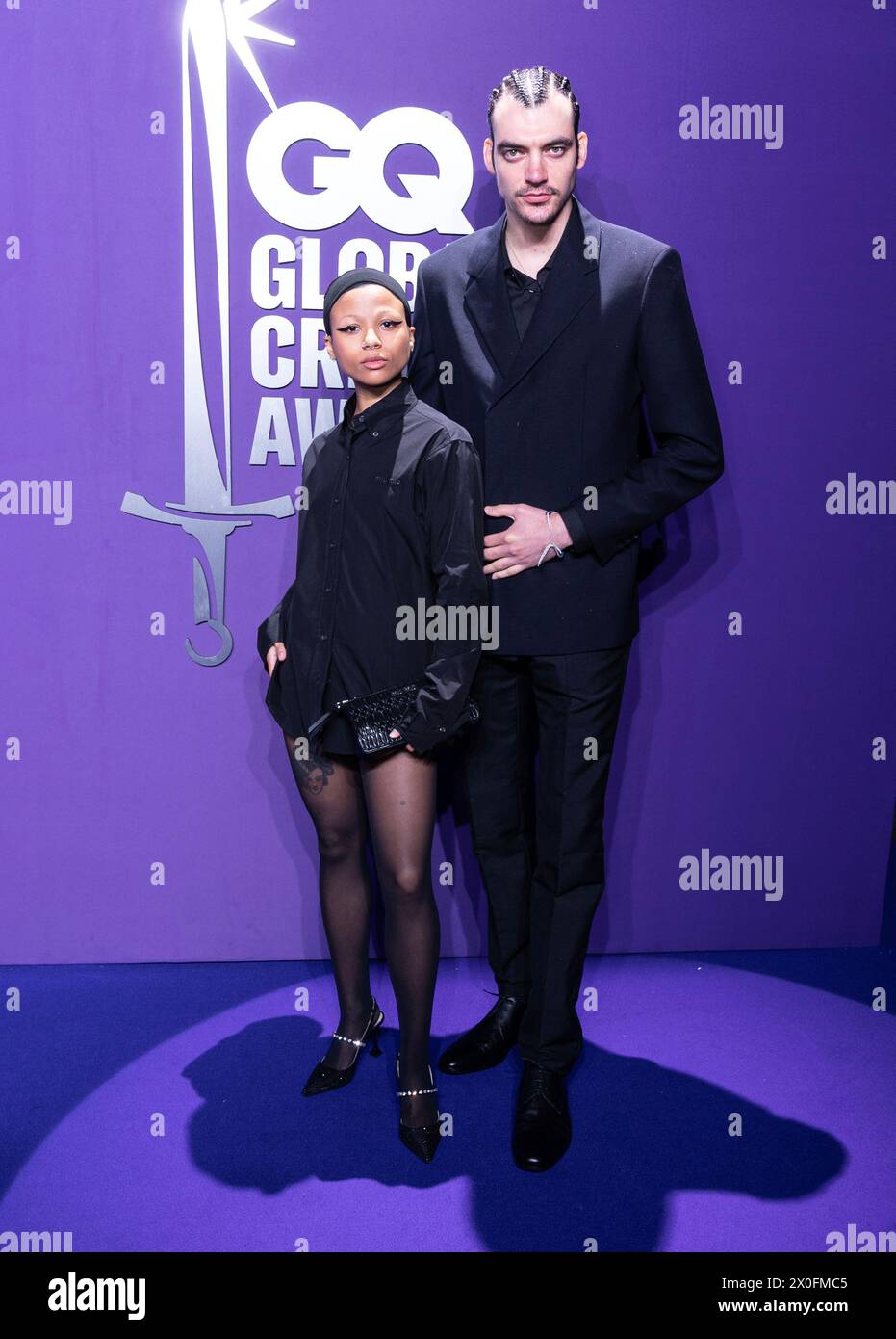 New York, USA. 11th Apr, 2024. Myha'la Jael Herrold and Armando Rivera attend Second Annual GQ ...