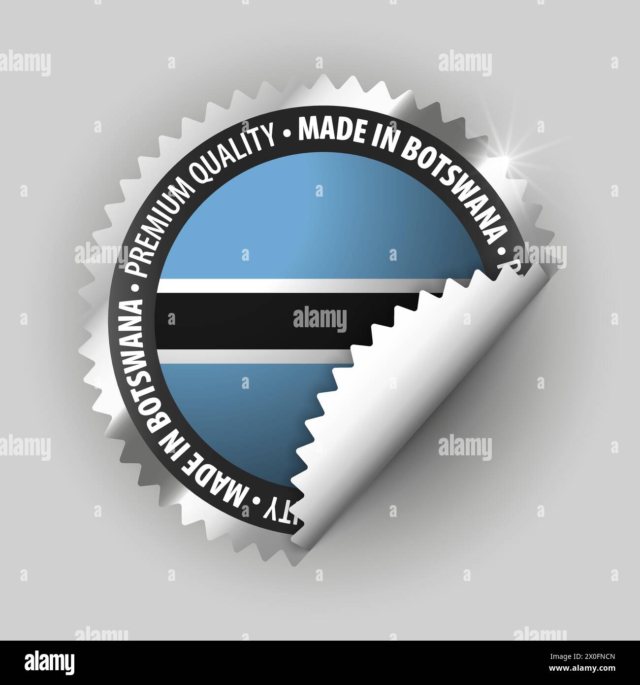 Made in botswana graphic Stock Vector Images - Alamy