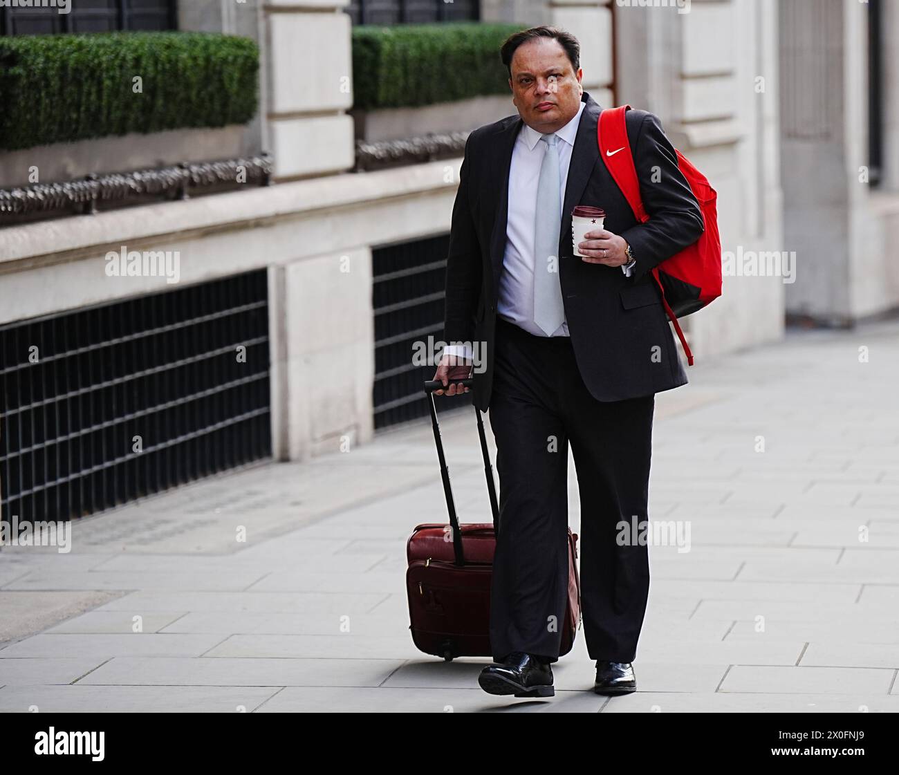 Counsel to the inquiry Jason Beer KC arrives at the Post Office Horizon ...