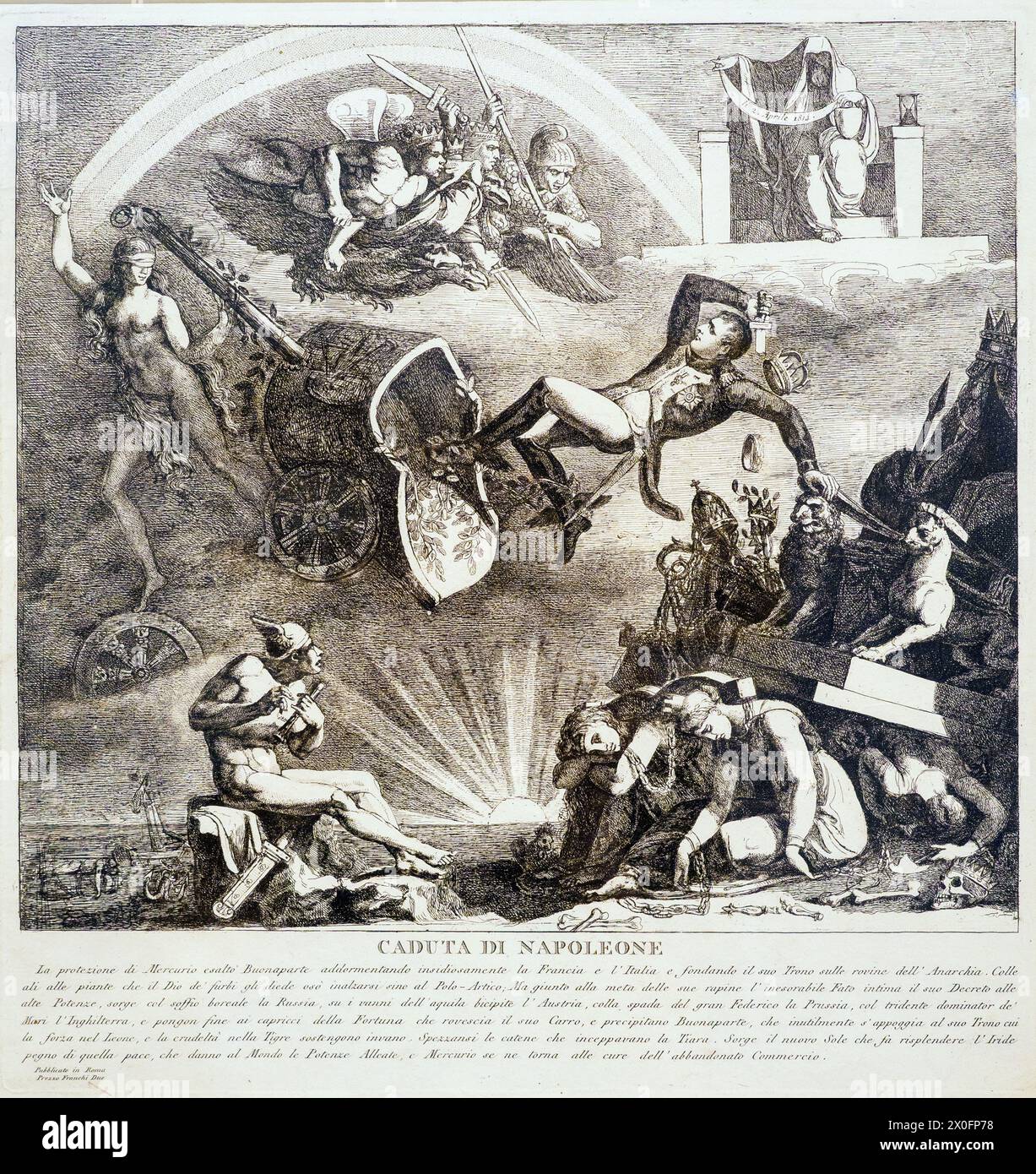 Napoleons downfall hi-res stock photography and images - Alamy