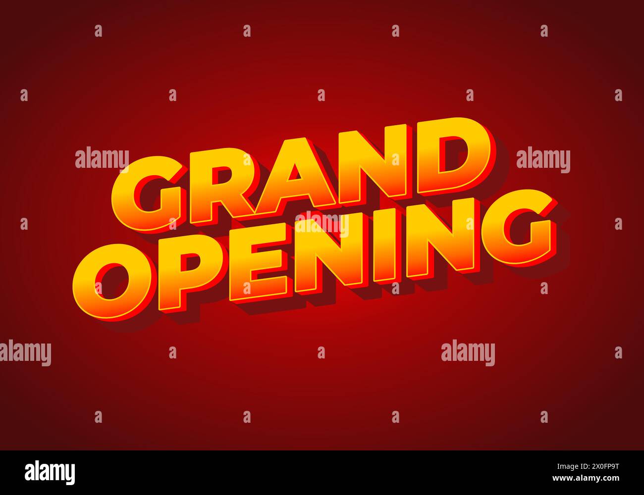 Grand opening eye catching Stock Vector Images - Alamy