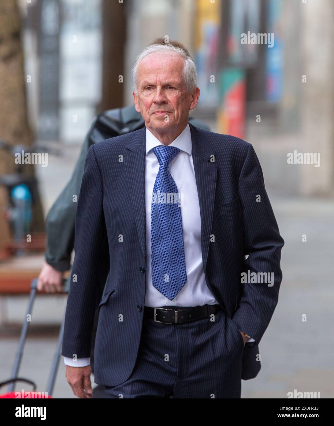 London, England, UK. 12th Apr, 2024. ALAN COOK, former Independent Non ...