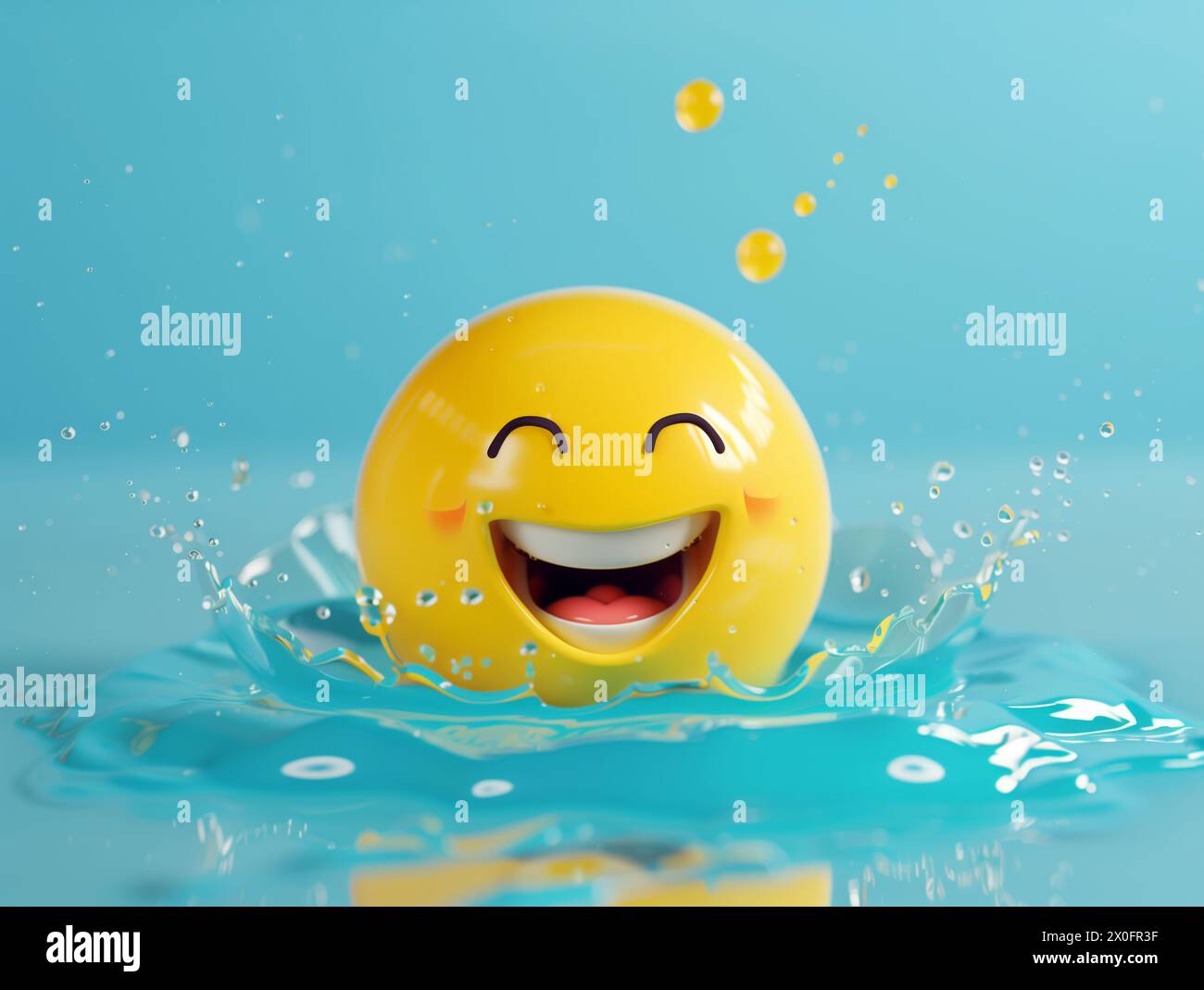 Emoji jumping hi-res stock photography and images - Alamy