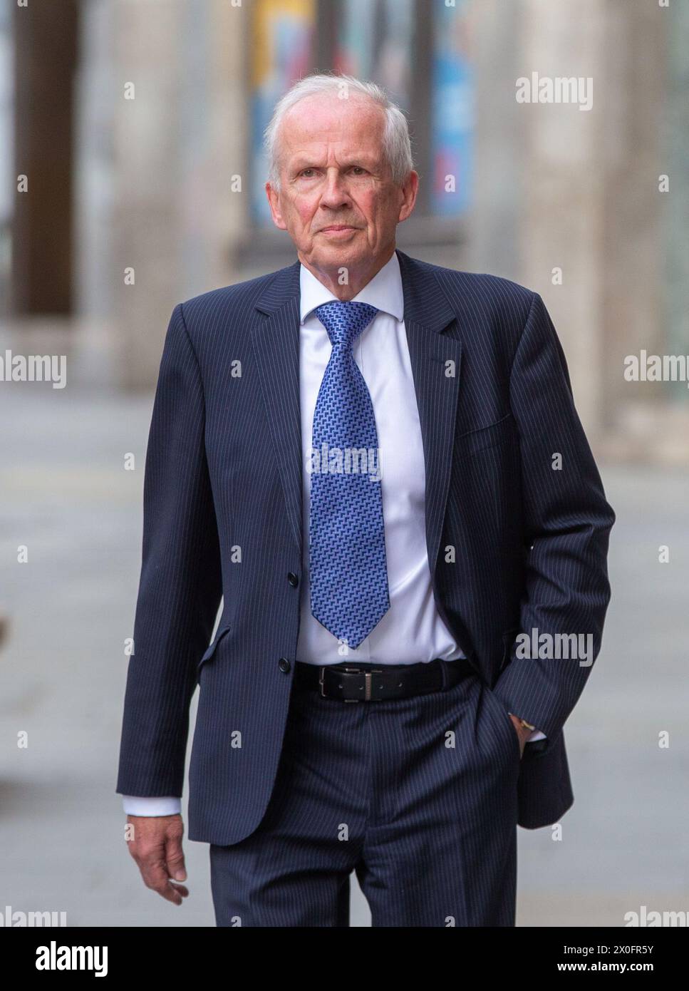 London, England, UK. 12th Apr, 2024. ALAN COOK, former Independent Non ...