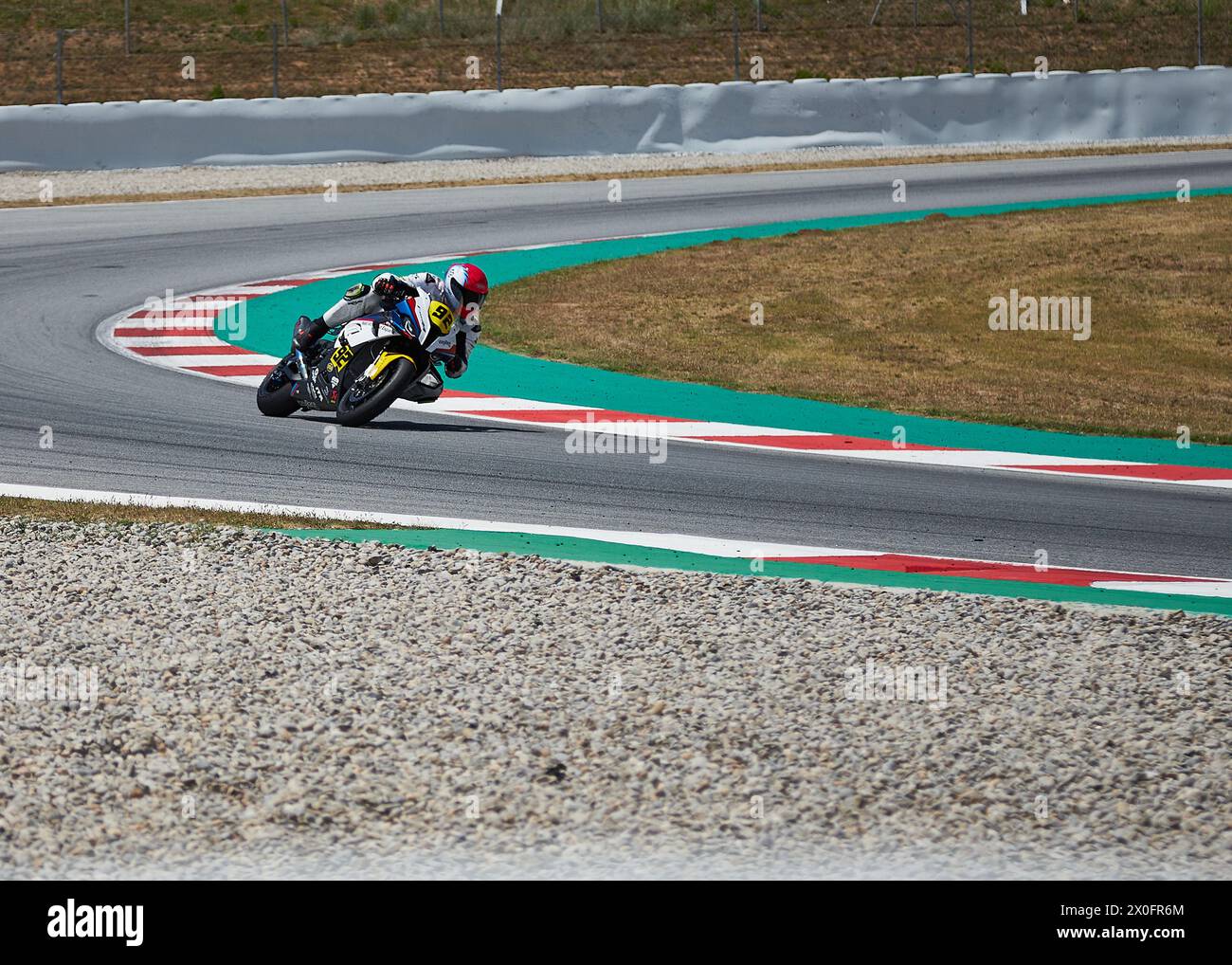 Barcelona, Spain; June 26th 2022: ESBK-Superbikes championship Stock ...