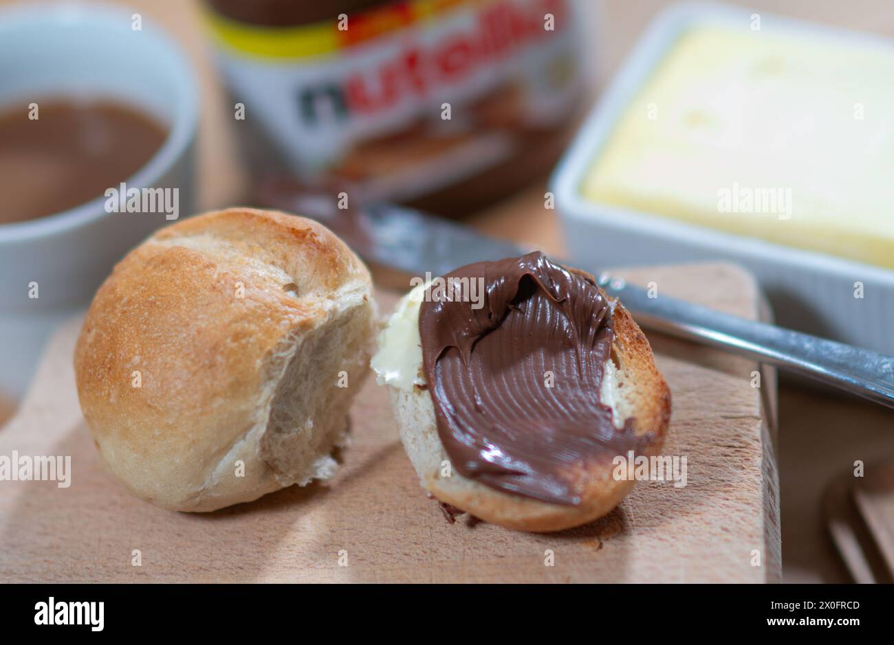 Nutella alba hi-res stock photography and images - Alamy