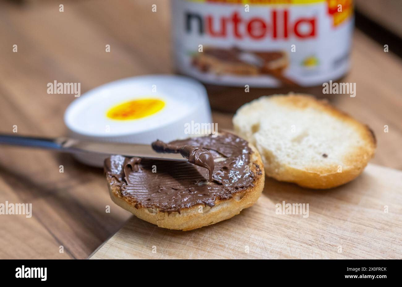 Nutella alba hi-res stock photography and images - Alamy
