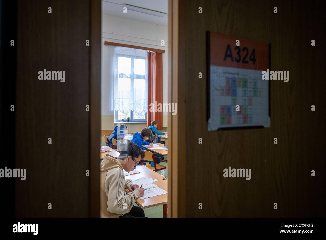 Secondary technical school of electrical engineering and of tex hi-res ...