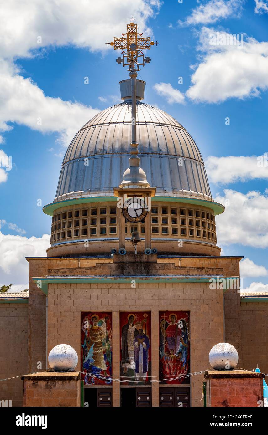 Debre Libanos, monastery in Ethiopia, lying northwest of Addis Ababa in ...