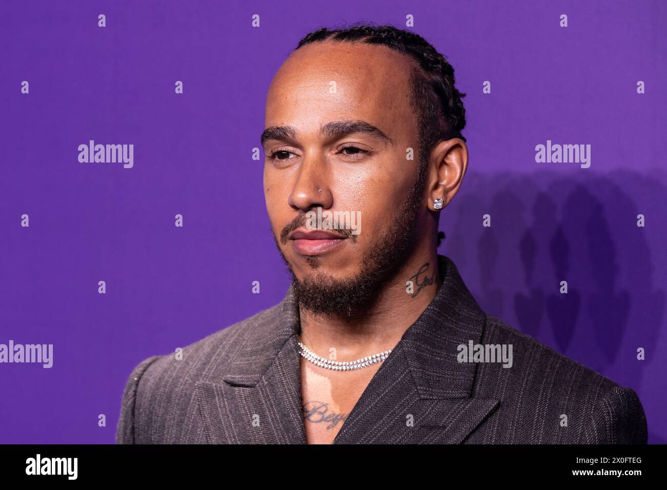 Lewis Hamilton attends Second Annual GQ Global Creativity Awards at WSA ...