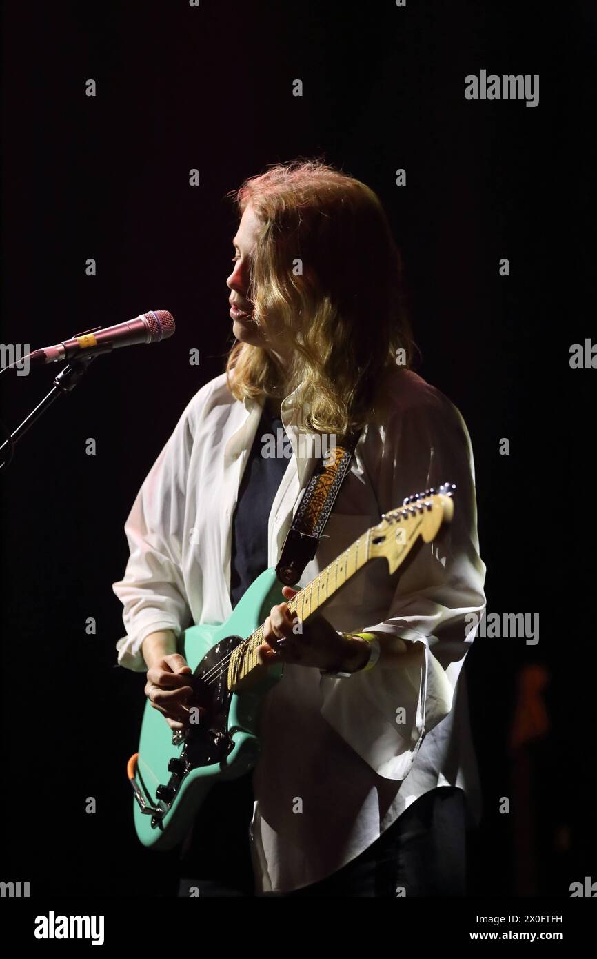 Marika Hackman bei einem Konzert im Hole 44 in Berlin, 11. April 2024 ...