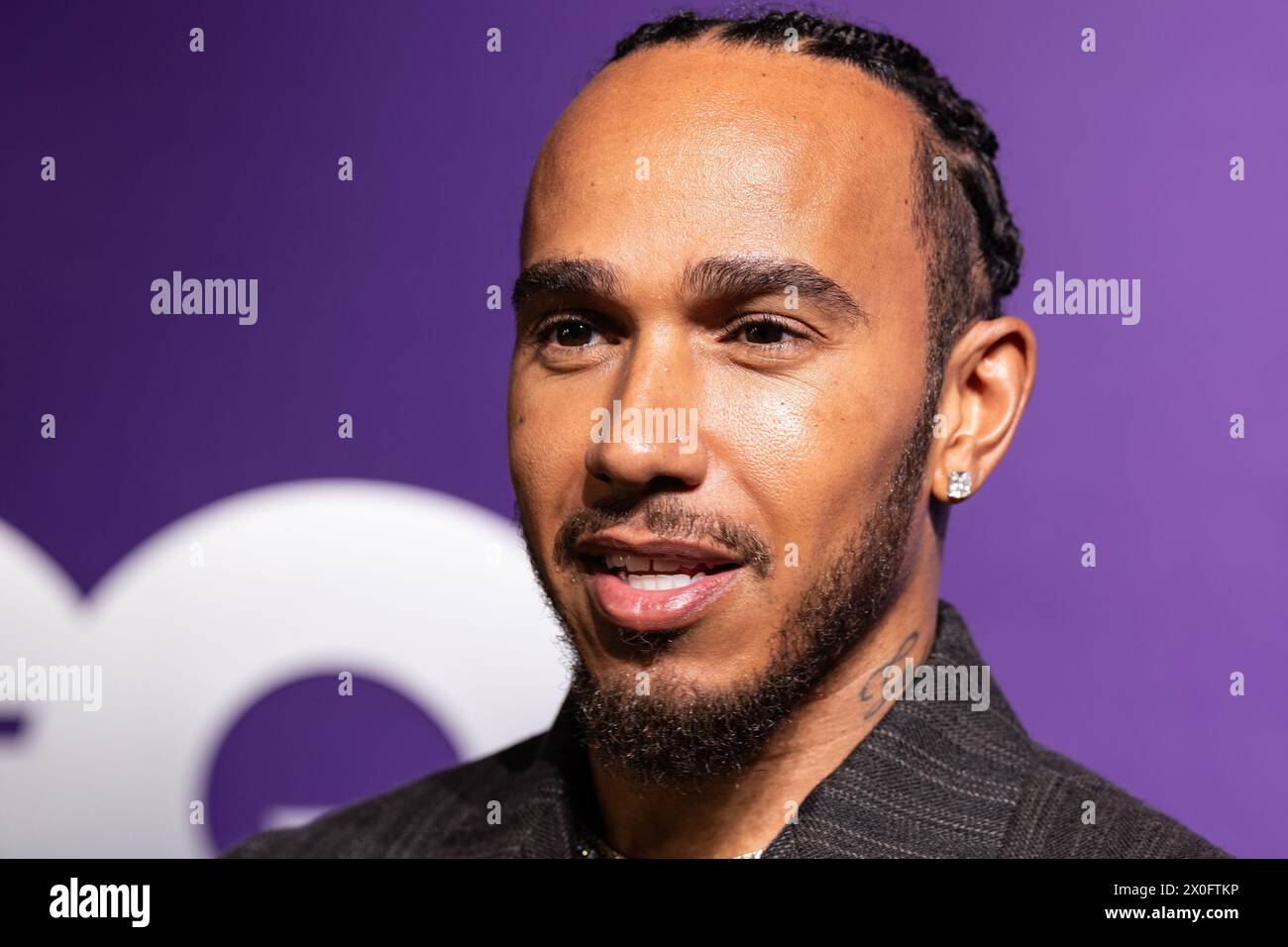 Lewis Hamilton attends Second Annual GQ Global Creativity Awards at WSA ...