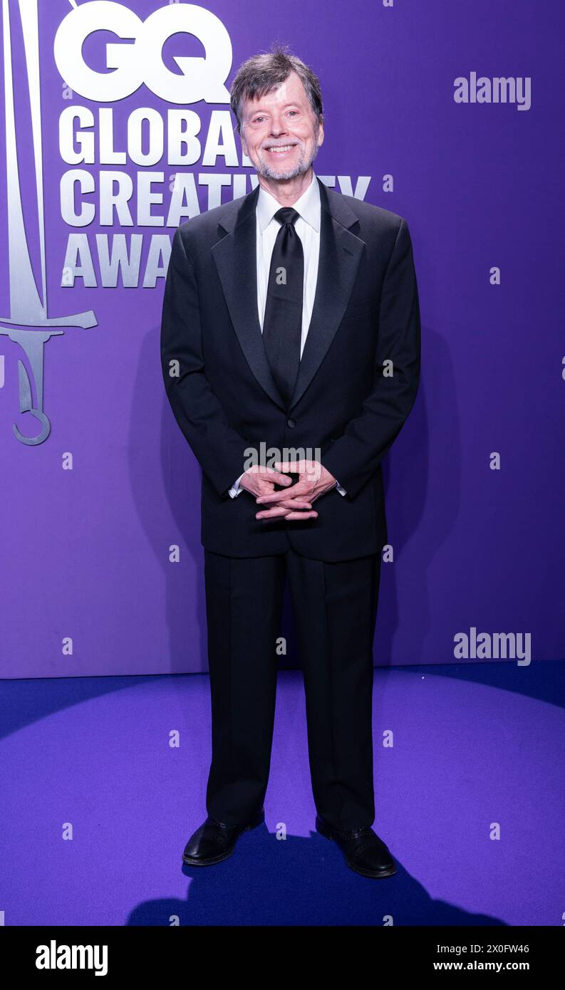 Ken Burns attends Second Annual GQ Global Creativity Awards at WSA in New York on April 11, 2024 ...