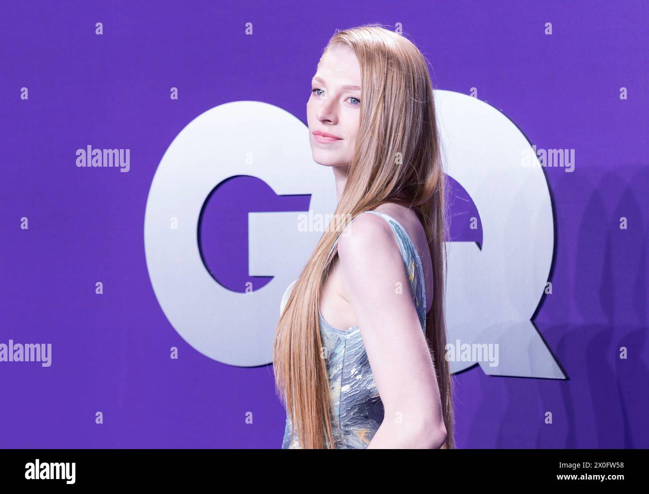 Hunter Schafer wearing dress by Marni attends Second Annual GQ Global ...