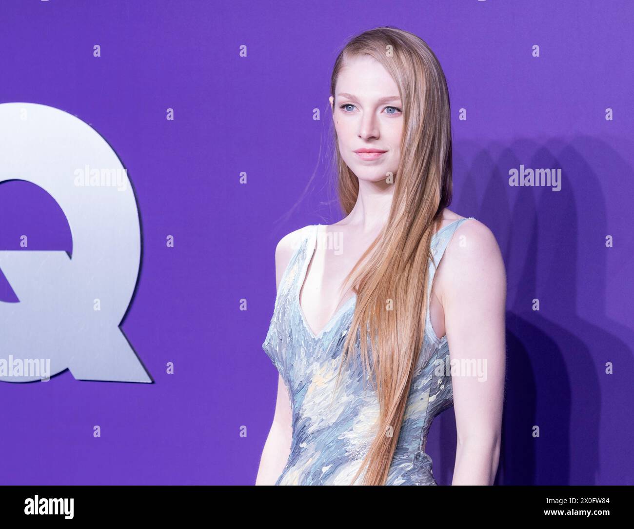 Hunter Schafer wearing dress by Marni attends Second Annual GQ Global ...