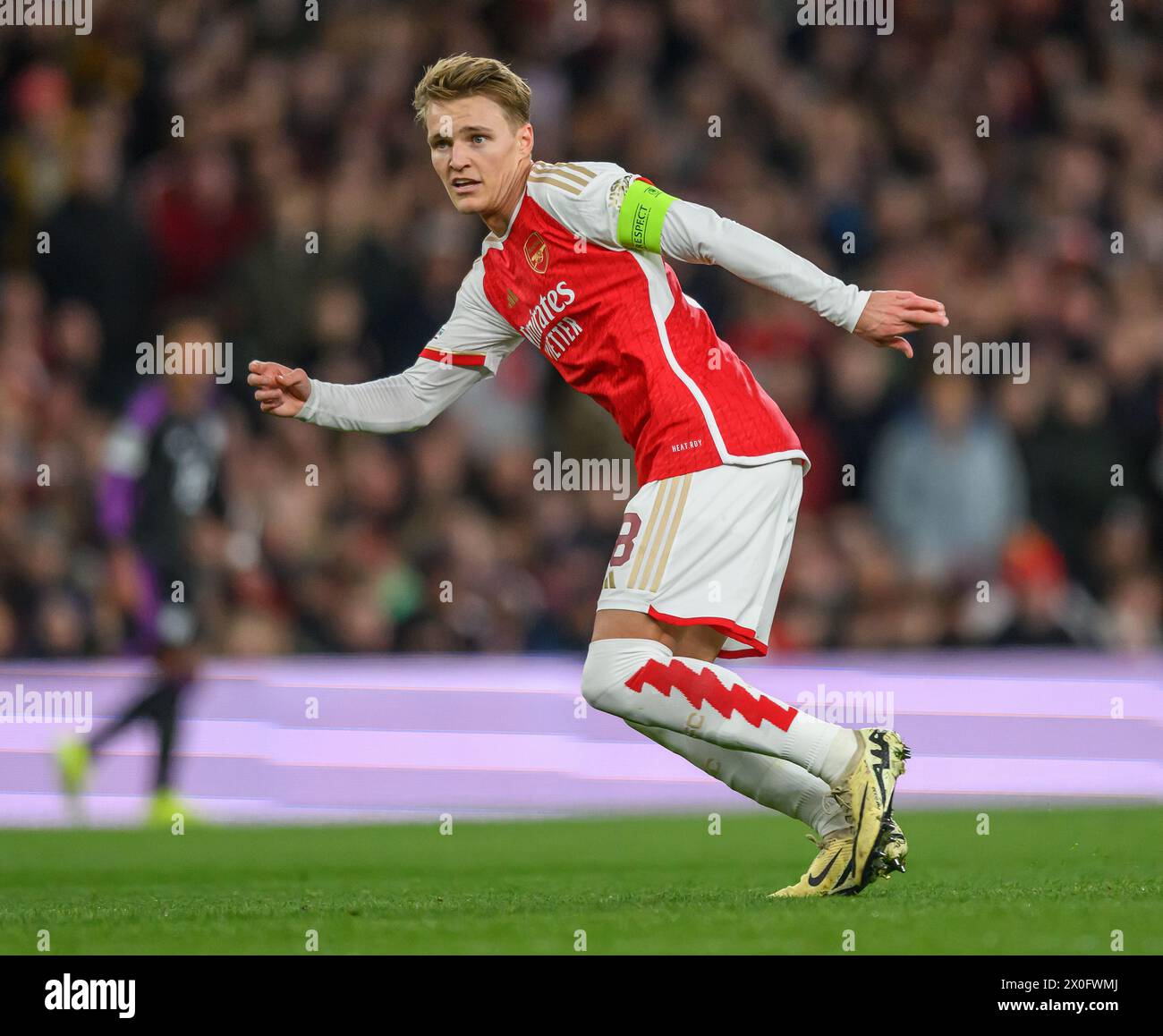 Odegaard arsenal 2024 champions league hi-res stock photography and ...