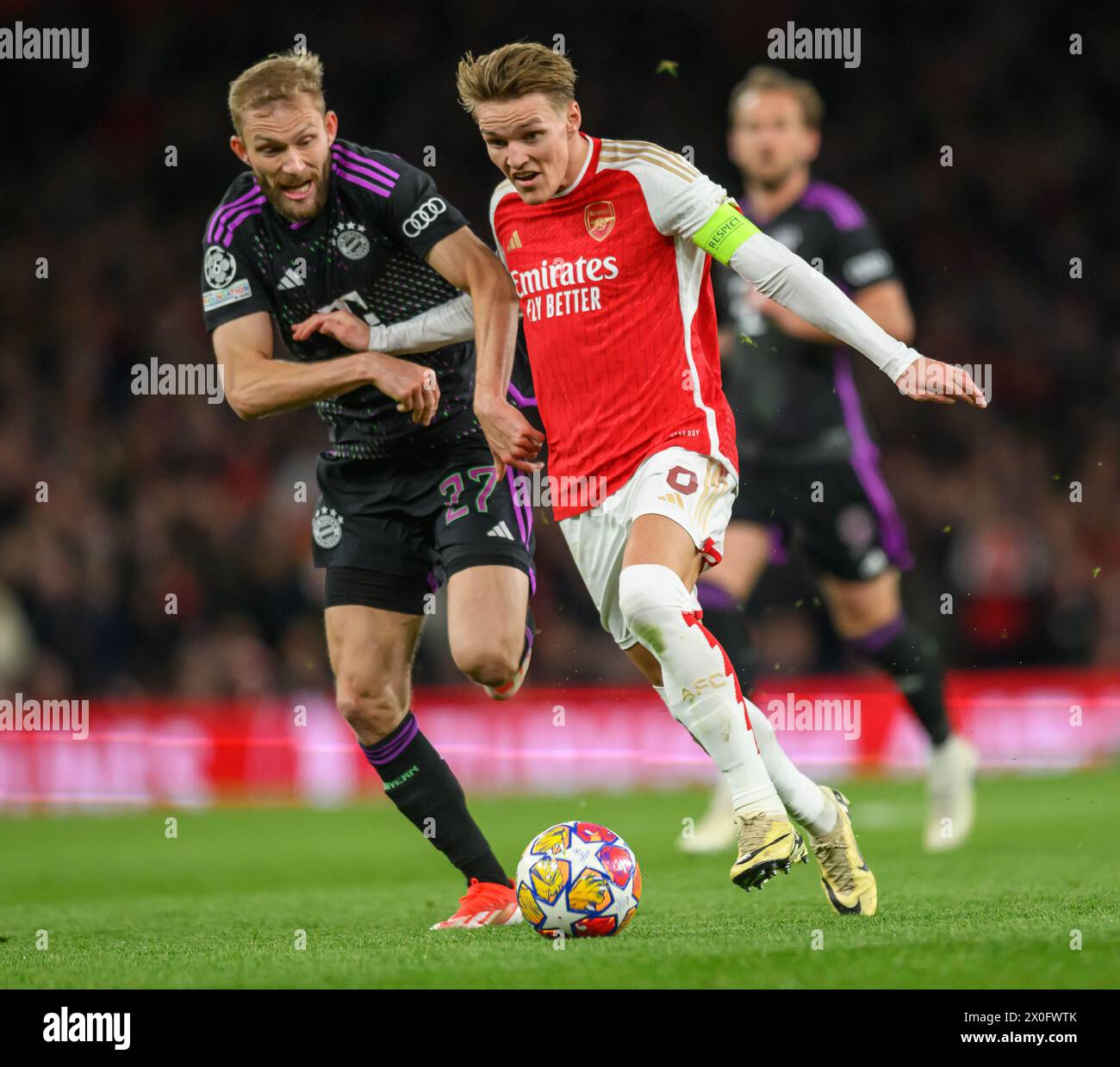London, UK 09 Apr 2024 - Arsenal v Bayern Munich - Champions League ...
