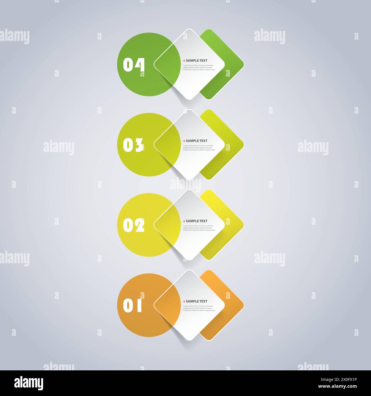 Colorful Modern Paper Cut Style Infographics Design - Vector Template ...