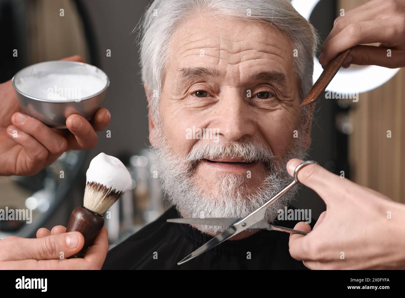 Professional barbers hi-res stock photography and images - Alamy