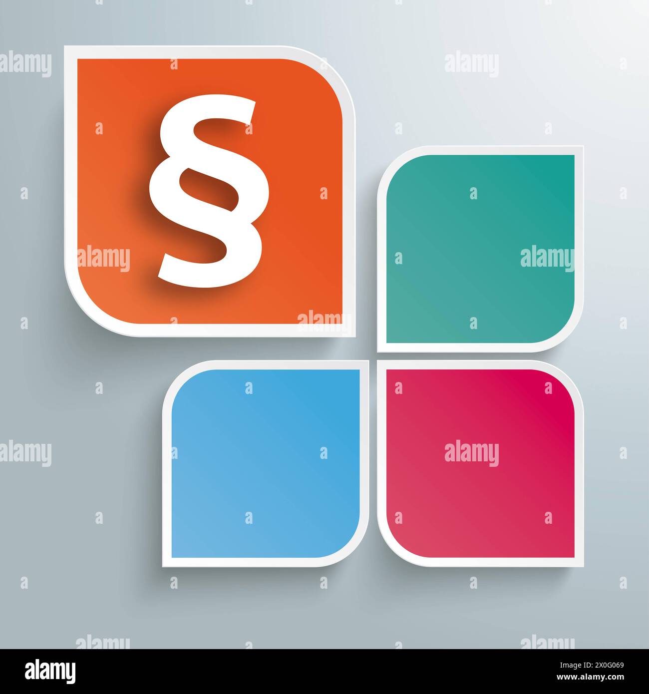 Round Colored Quadrates Infographic Big One Paragraph Infographic ...